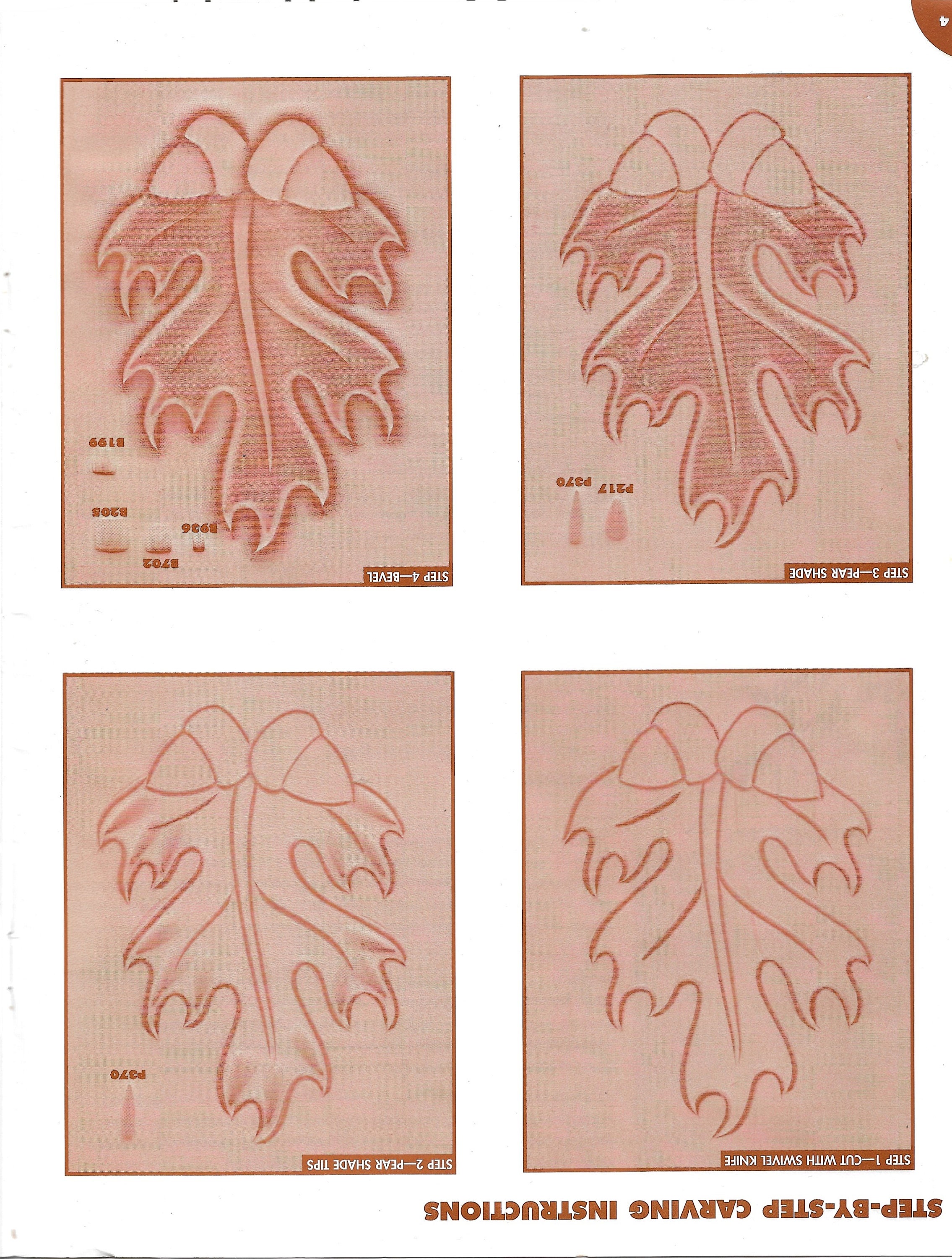 Leatherwork Patterns, Leather Belt, Leather Key Fob, Leather Coaster ...