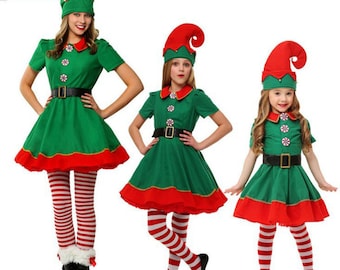 Green Elf Costume | Etsy