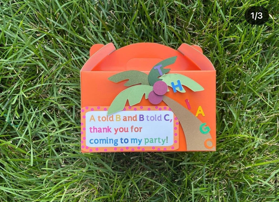 Chicka Chicka Boom Boom Candy Boxes - Etsy