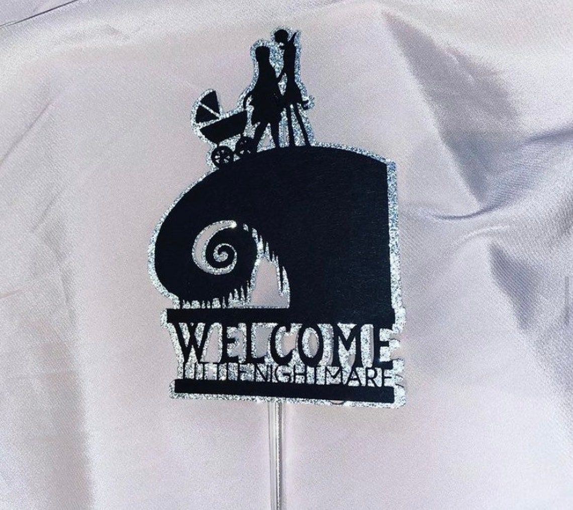 Welcome Little Nightmare cake Topper | Etsy