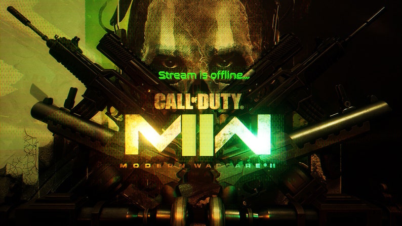 Call of Duty MWII Style | Screens | 2x Animated "start" + "pause" | 1x ...