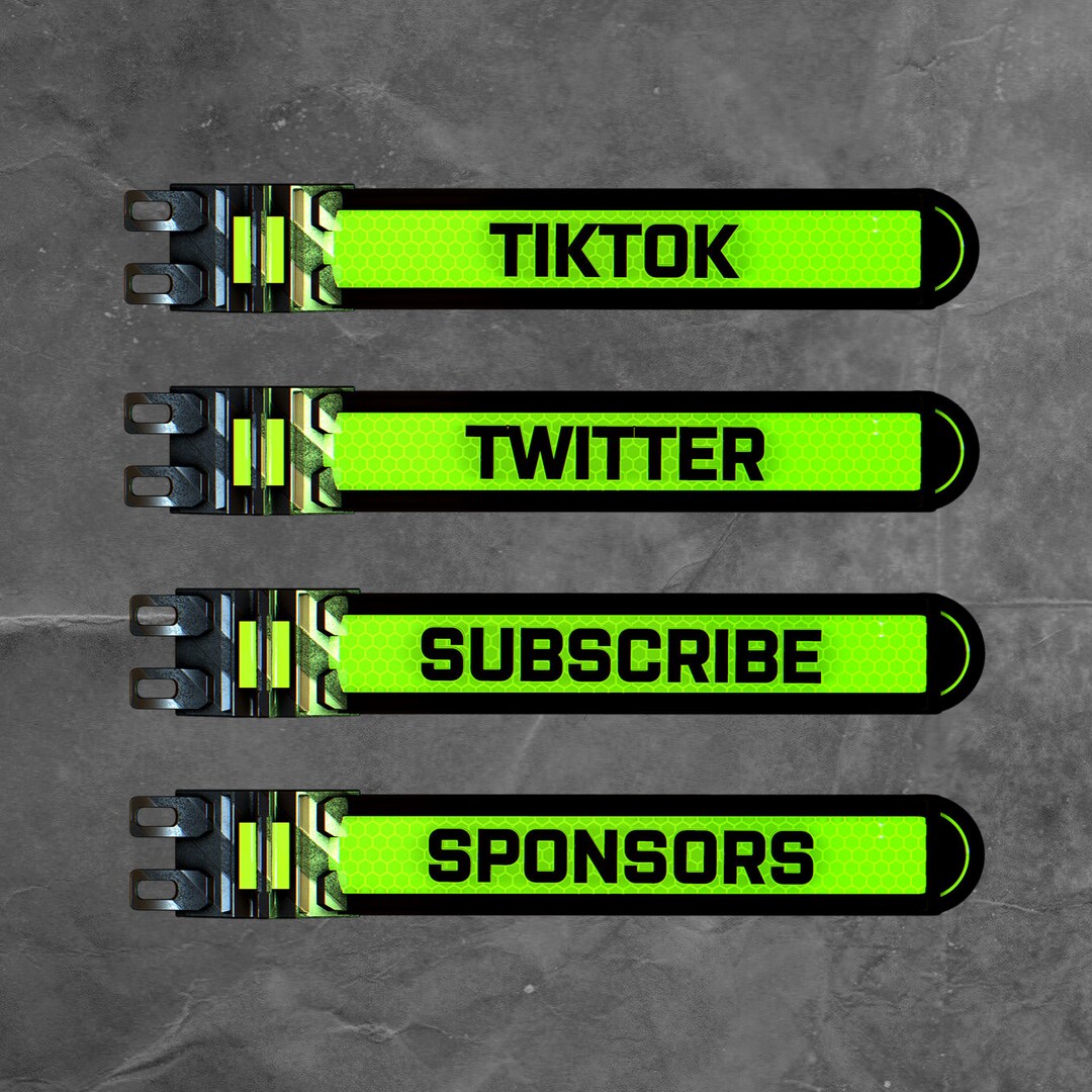 Call of Duty MWII Style | 22x Stream Panels - Etsy