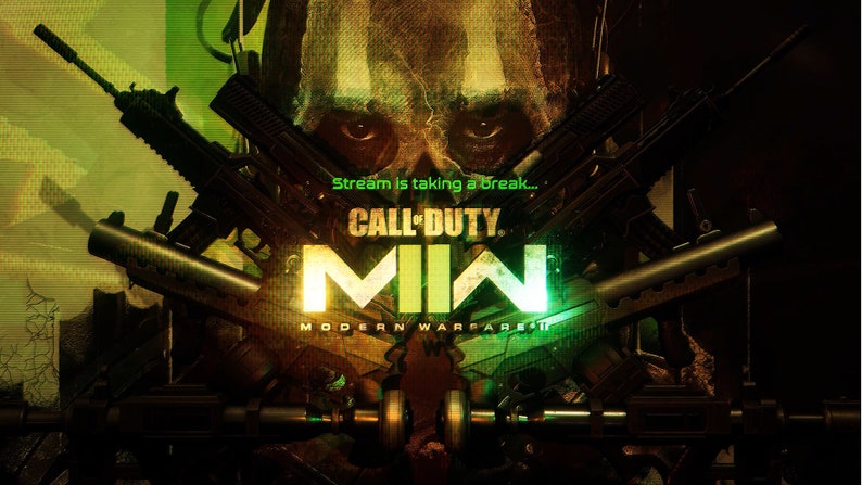 Call of Duty MWII Style | Screens | 2x Animated "start" + "pause" | 1x ...