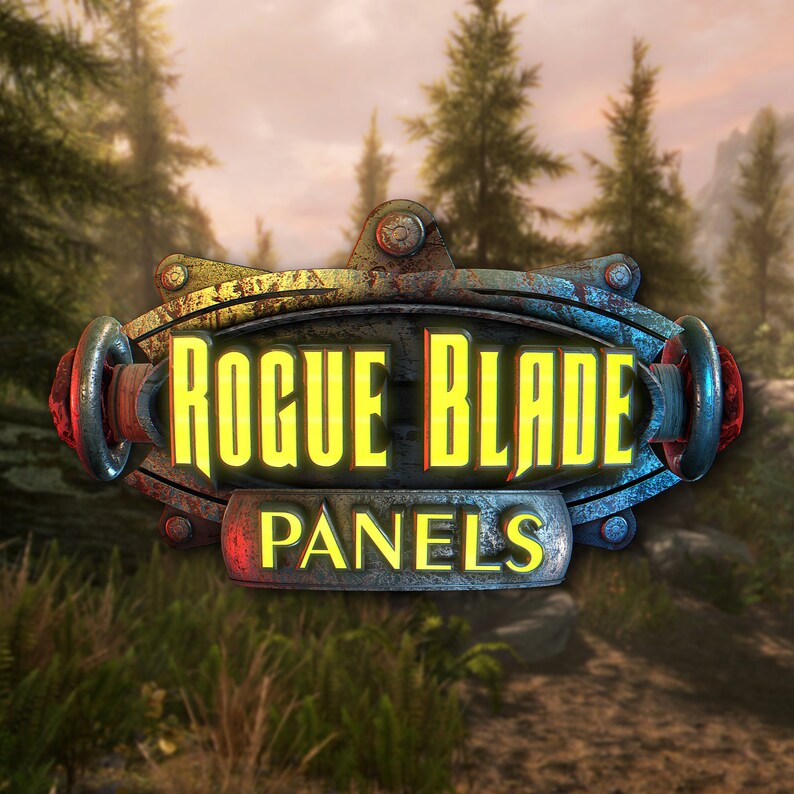 Rogue Blade | 20x Stream Panels - Etsy