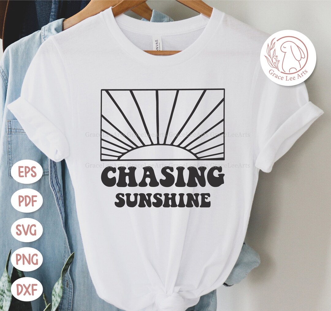 Chasing Sunshine Svg, Summer Svg, Lake Vibes, Vacation SVG, Lake SVG ...