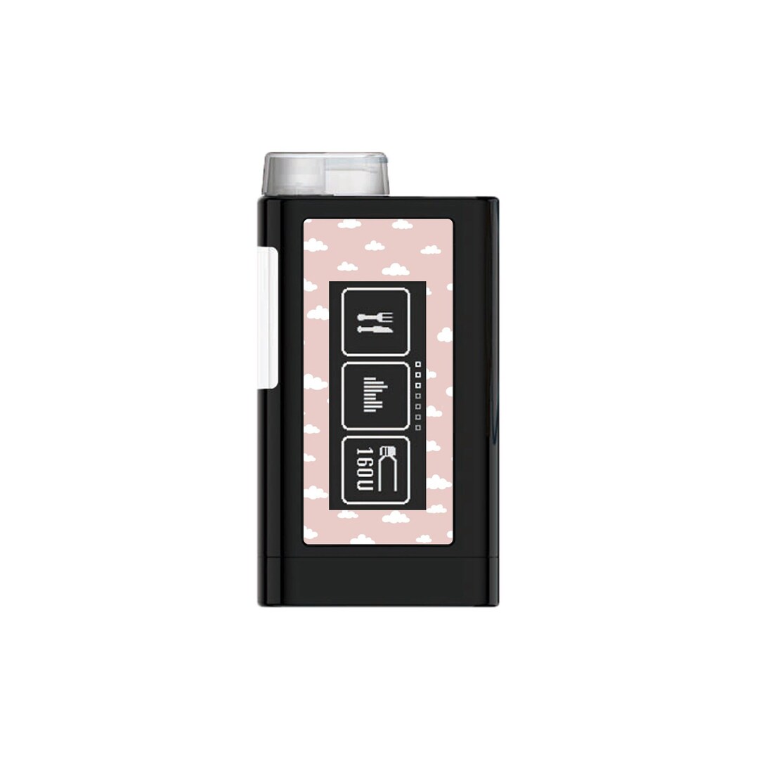 Ypsopump Display Only Pumps Sticker "pinky Clouds" | Decorate Your ...