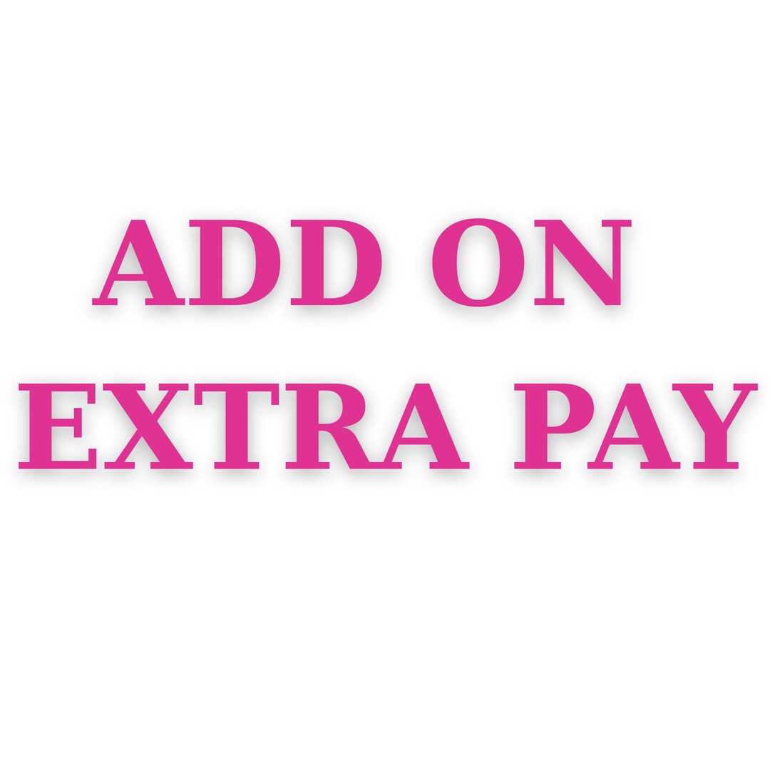 Engraving Add-on: Extra PAY - Etsy