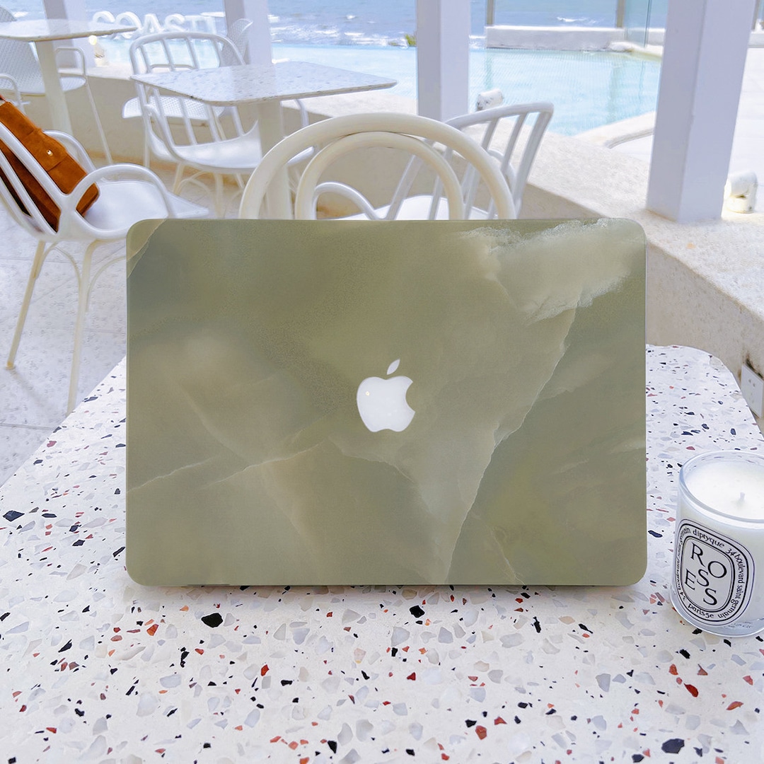 Light Green Marble Stone MacBook Case Cover for MacBook Pro 13 - Etsy