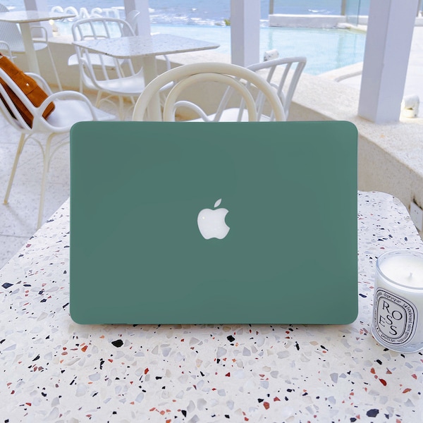 Macbook Pro Case Green - Etsy
