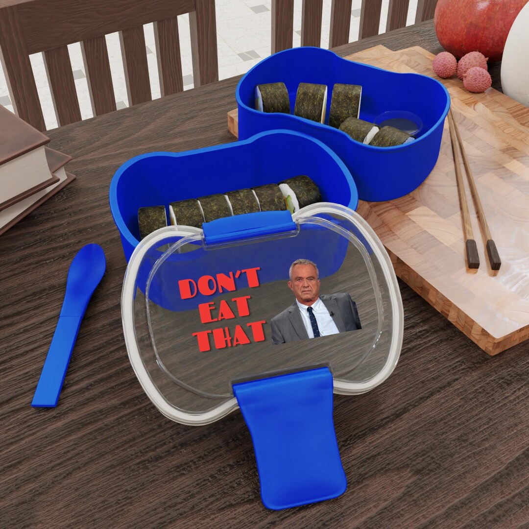 Microwavable Bento Box, RFK Jr Face, Funny Conservative Gift, Healthy ...