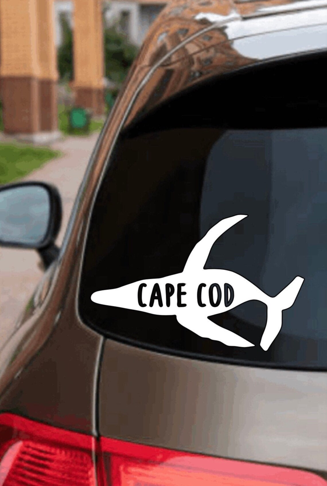 Cape Cod Whale Vinyl Decal Humpback Whale Car Decal | Etsy