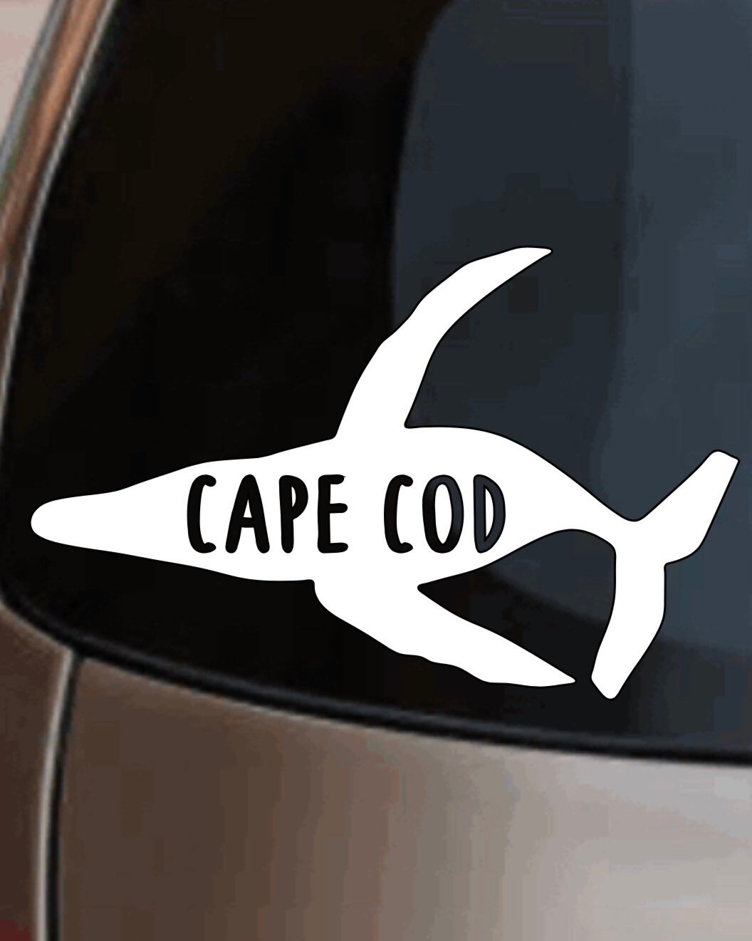 Cape Cod Whale Vinyl Decal Humpback Whale Car Decal | Etsy