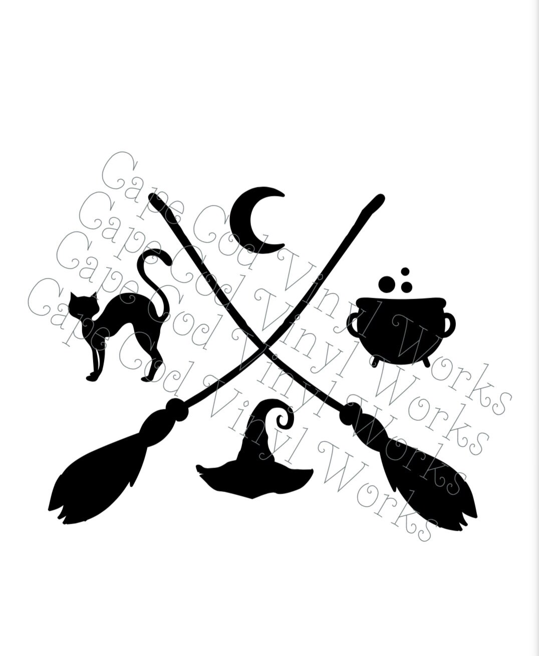 Witch Compass Decal Wicca Wiccan Pagan Sticker Car Laptop - Etsy