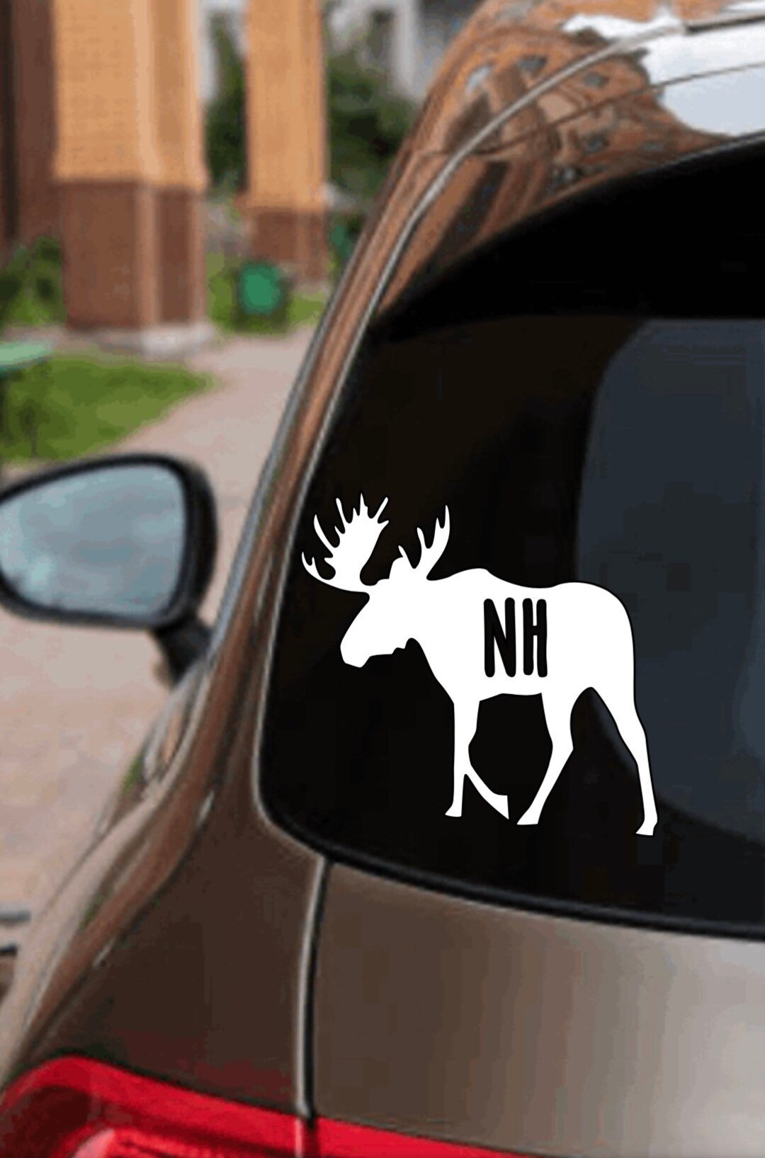 NH Moose Vinyl Decal New Hampshire Decal Car Decal Laptop Decal 603 - Etsy