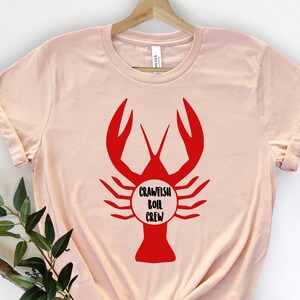 Crawfish Boil Crew Shirt, Mardi Gras T-shirt, Crawfish Lovers ...