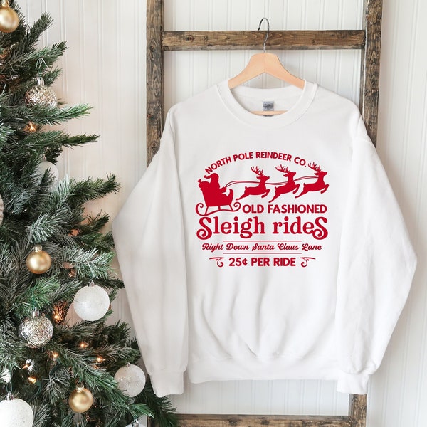 Reindeer Sweater - Etsy