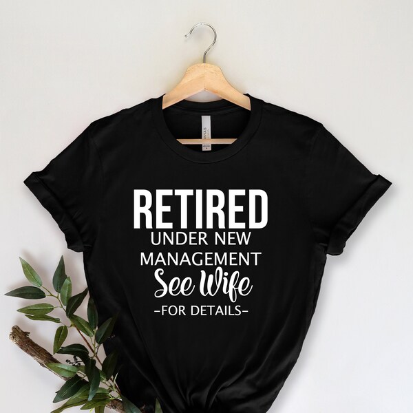 Retirement T Shirt - Etsy