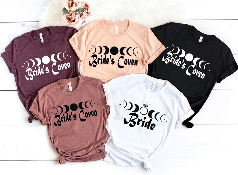 Bride's Coven Shirt Bachelorette Party Shirt Bride Squad - Etsy