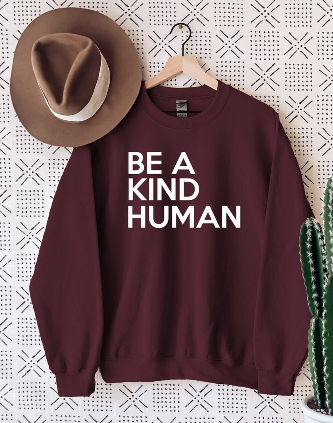 Be Kind Sweatshirt, Be A Kind Human Shirt, Inspirational Sweatshirt, Be ...