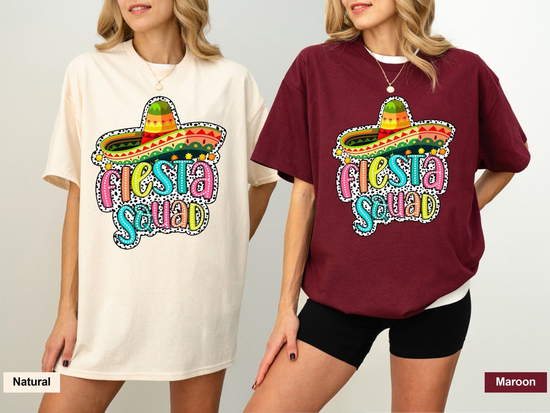Fiesta Squad Shirt, Cinco De Mayo Shirt, Let's Fiesta Shirt, Mexican ...