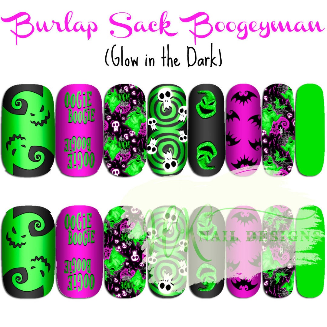 Burlap Sack Boogeyman- Glow in the Dark - Etsy