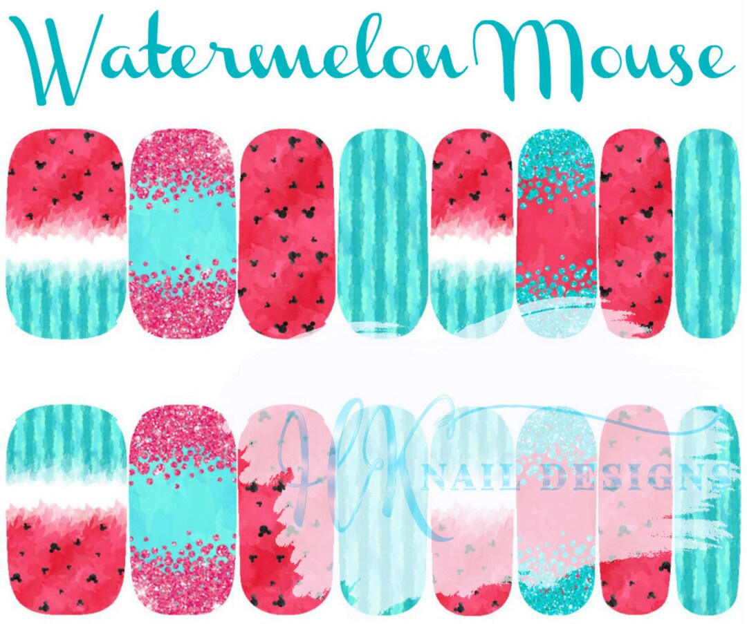 Watermelon Mouse - Etsy