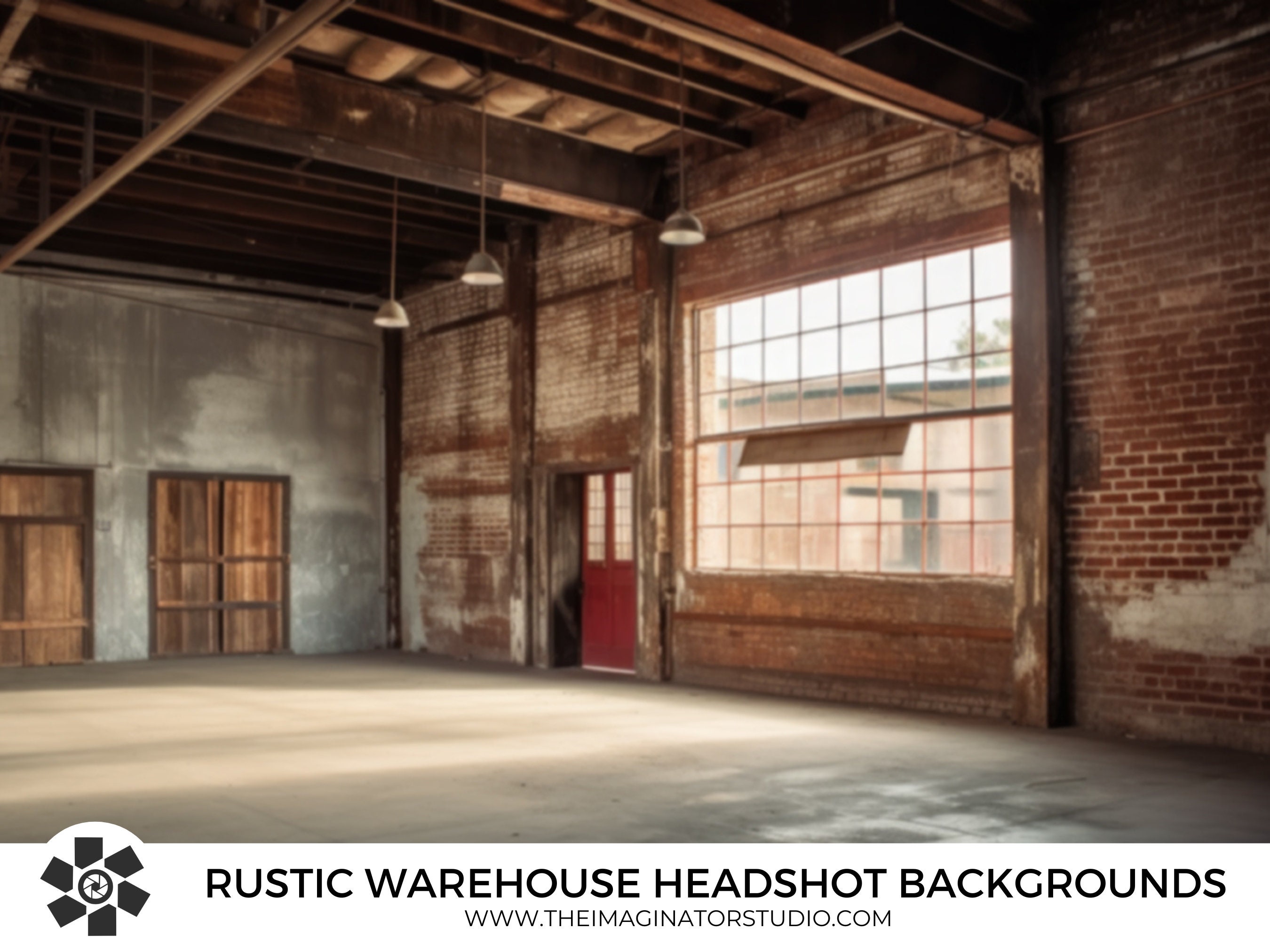 Warehouse Backgrounds | Rustic Warehouse | Digital Background ...
