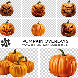 Pumpkin Overlay | Halloween | PNG | Overlay | Photoshop | Photography ...