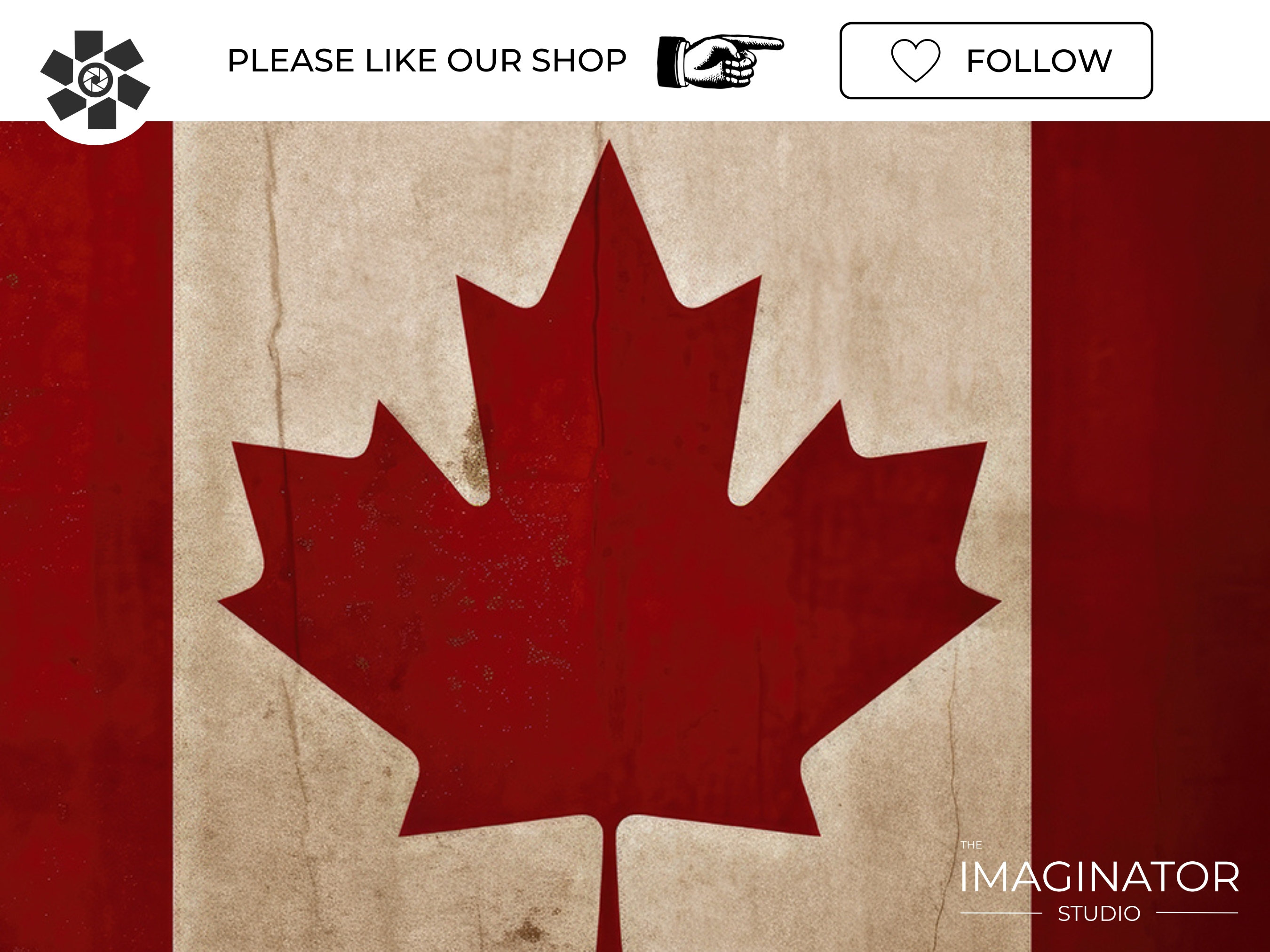 Canadian Flag Background | Canada Flag | Overlay | Digital Backgrounds ...