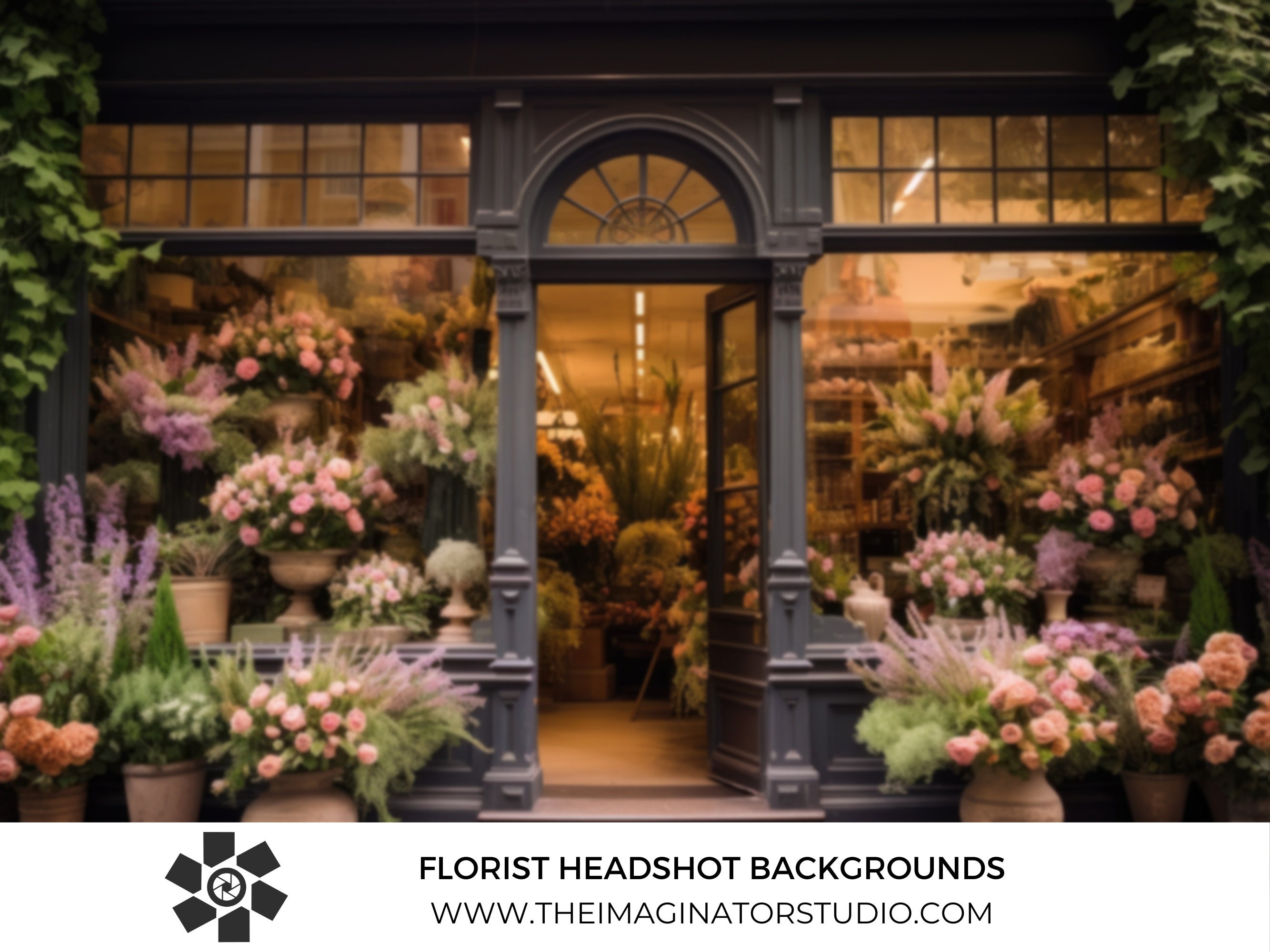 Florist Background Business Background Photography - Etsy