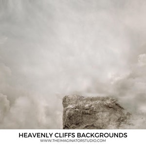 Heavenly Cliff Digital Backgrounds | Digital Backdrop | Photoshop ...
