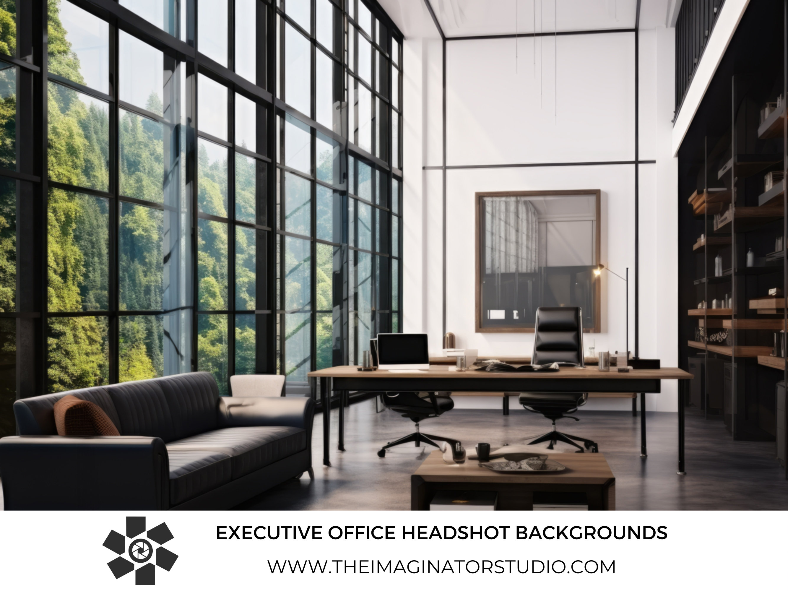 Office Background | Cinematic Headshot Background | Digital Background ...