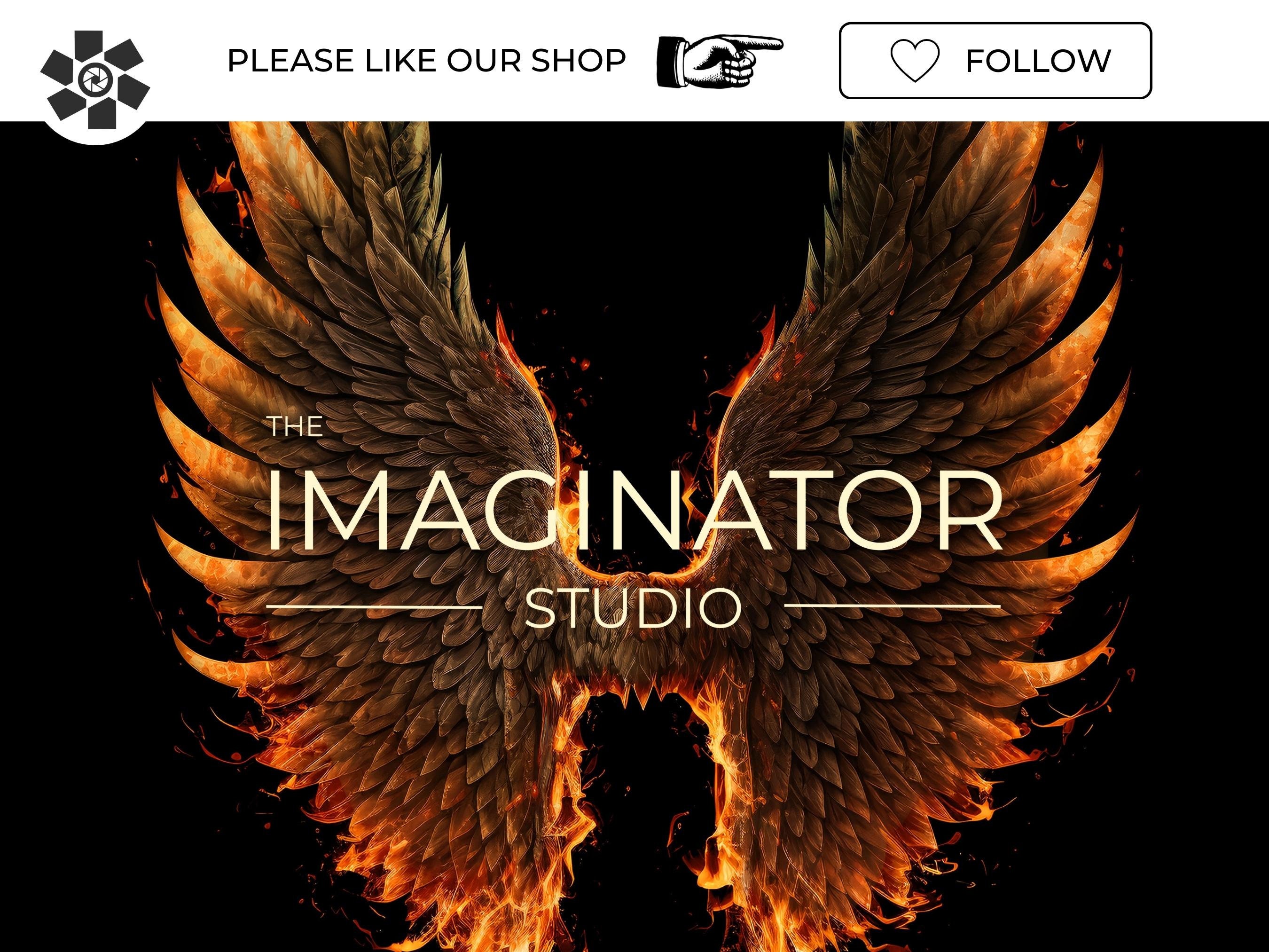 Fire Wing Overlays | Digital Wing Overlays | Photoshop Overlays | Wing ...