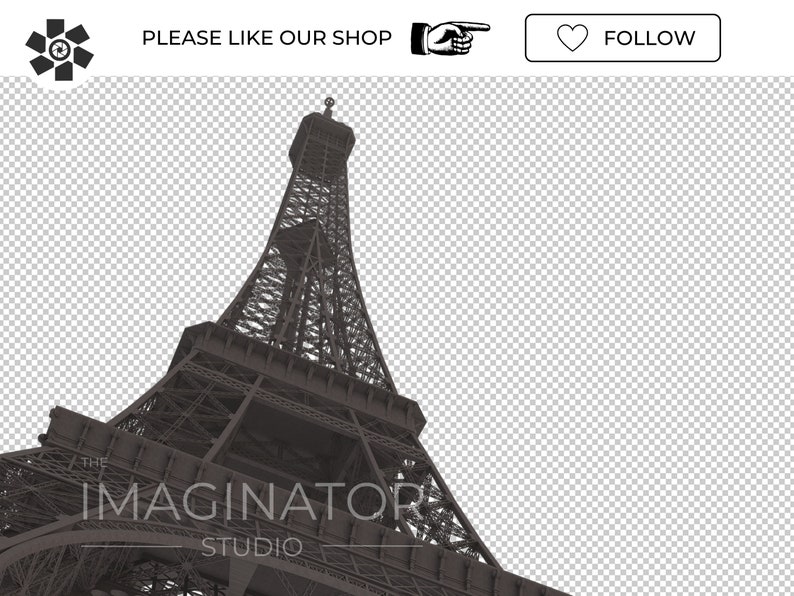 Eiffel Tower Overlay | Paris | Eiffel Tower | Overlays | Digital ...