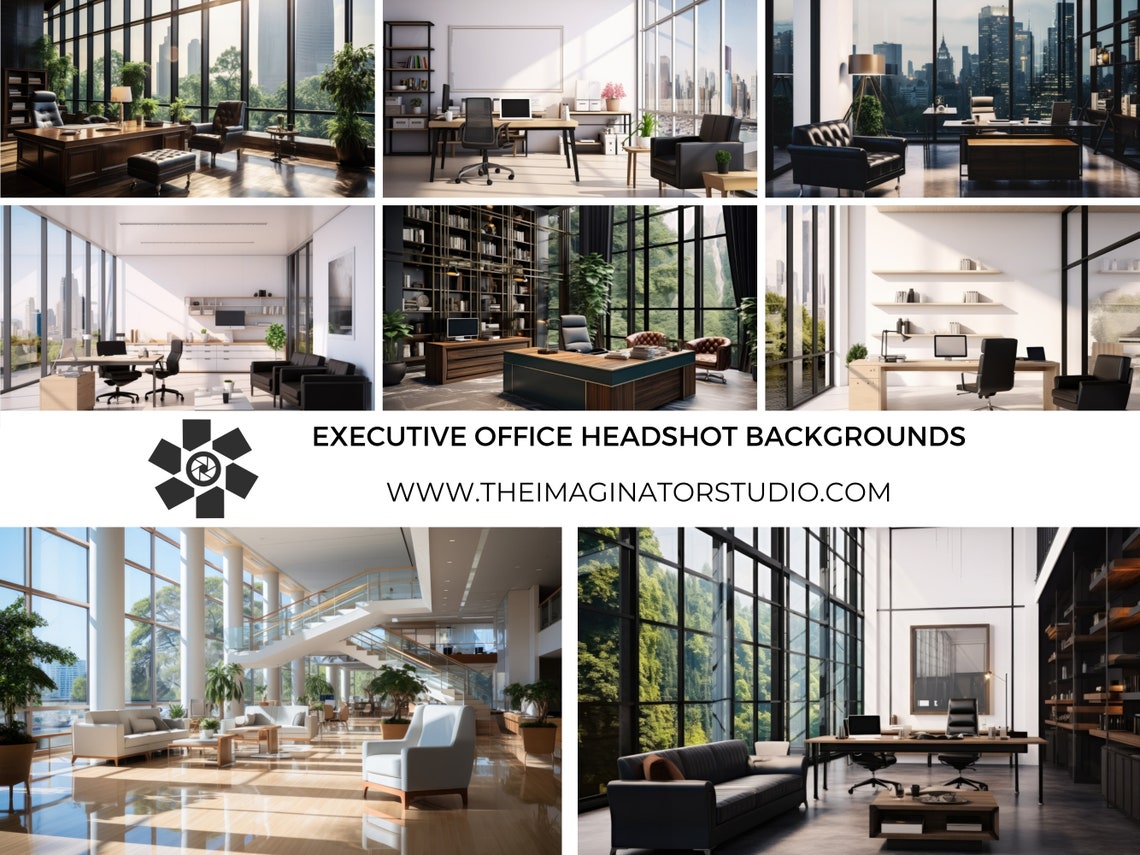 Office Background | Cinematic Headshot Background | Digital Background ...