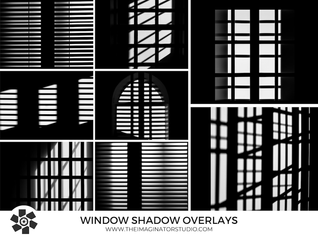 Shadow Overlays | Window Shadow | Blinds | Photoshop Overlays | Shadow | Window Blinds ...