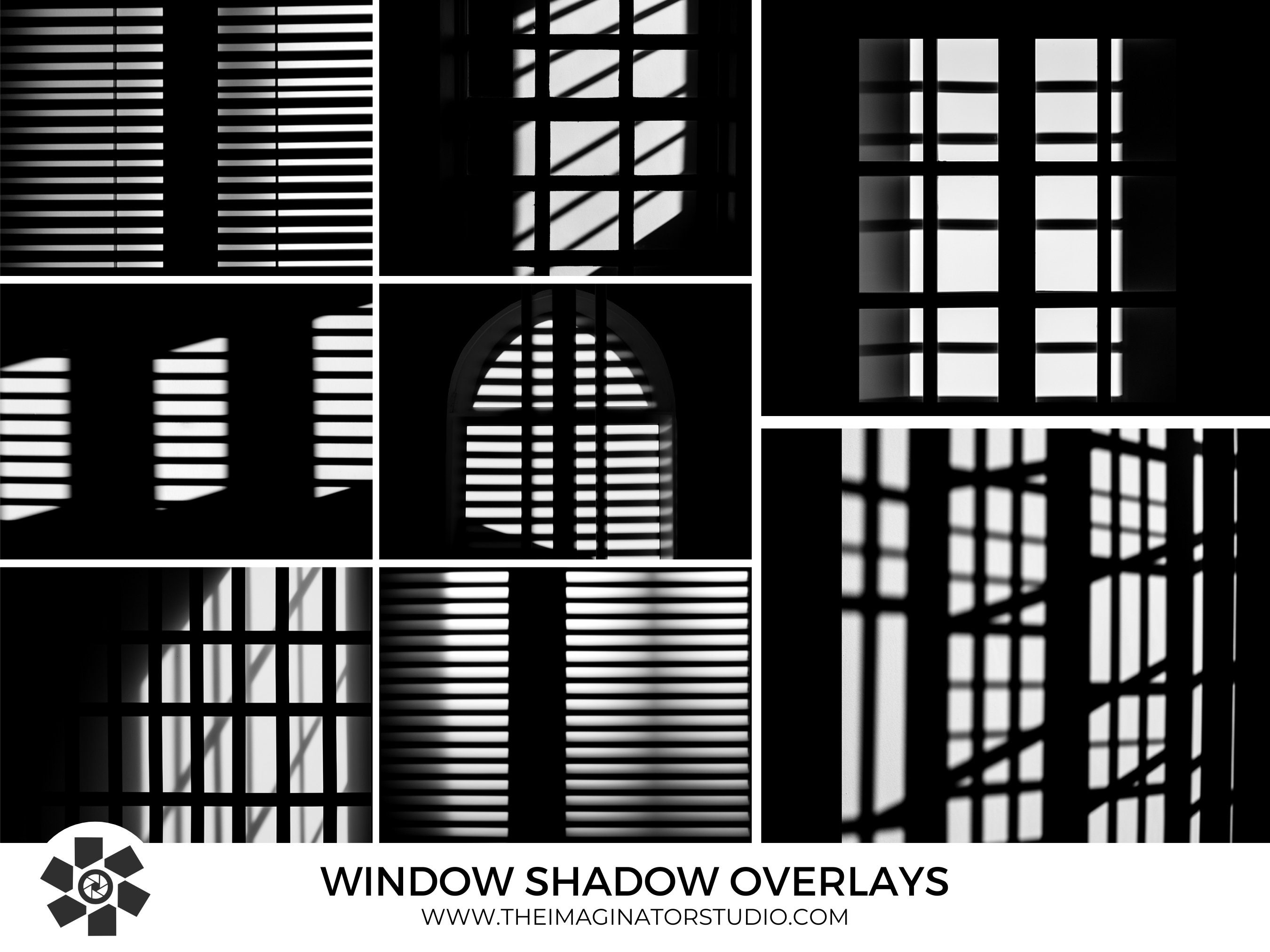 Shadow Overlays | Window Shadow | Blinds | Photoshop Overlays | Shadow | Window Blinds ...