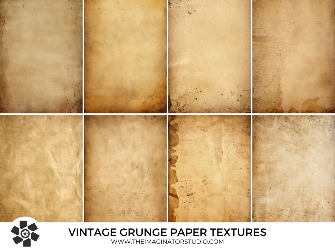 Vintage Paper Texture | Grunge Texture | Digital Background | Photoshop ...