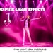 Pink Light Leak Overlays | Bokeh Overlays | Pink Light Overlay ...