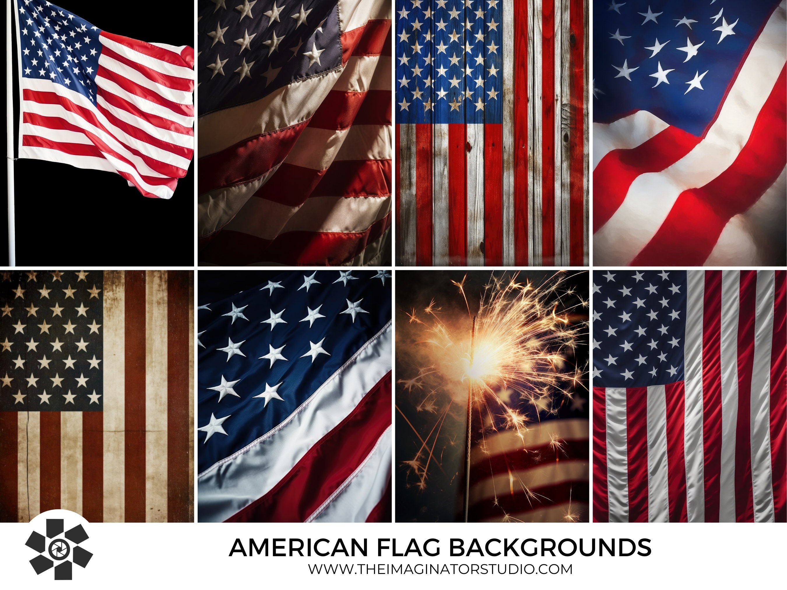 American Flag Background | USA Flag | Overlay | Digital Background ...