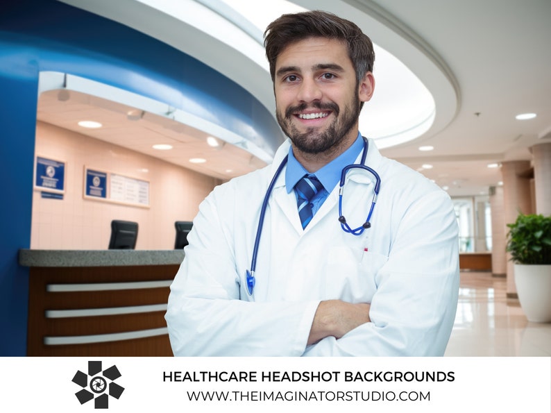 Healthcare Background Business Background Photography Headshot ...