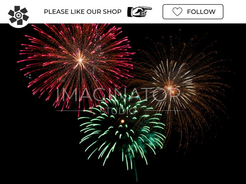 Firework Overlays | Fireworks | Light Overlay | Digital Overlay ...