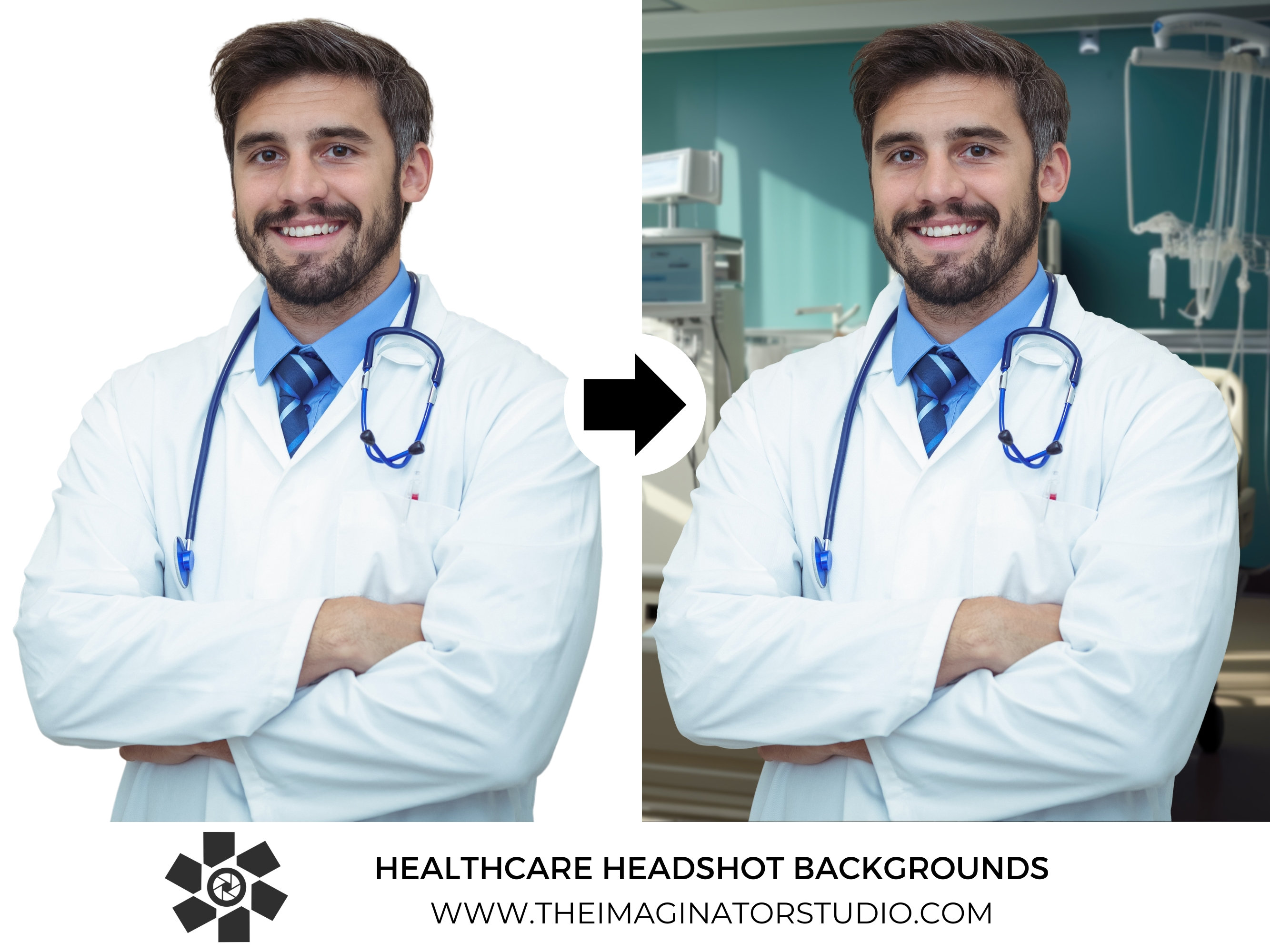 Headshot Digital Background Bundle | Cinematic Headshot Backgrounds ...