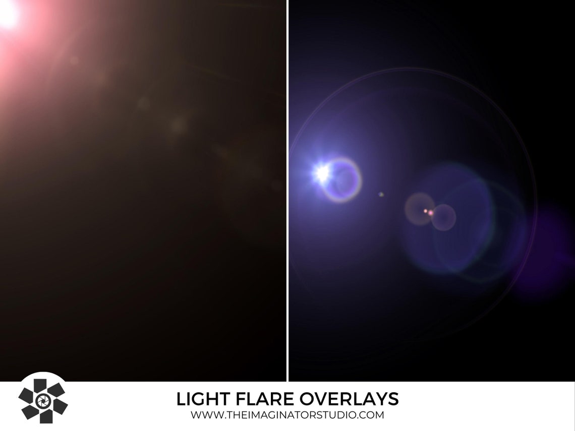 Light Flare Overlays | Light Flares | Photoshop Overlays | Sun Flares ...