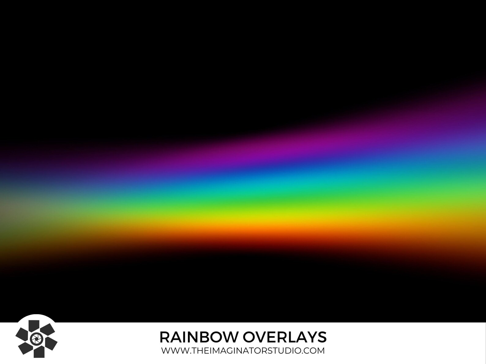 Rainbow Overlays | Light Overlays | Photo Overlays | Photoshop ...