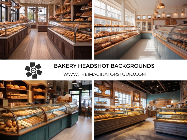 Bakery Backdrop | Chef | Cinematic Headshot Background | Digital ...