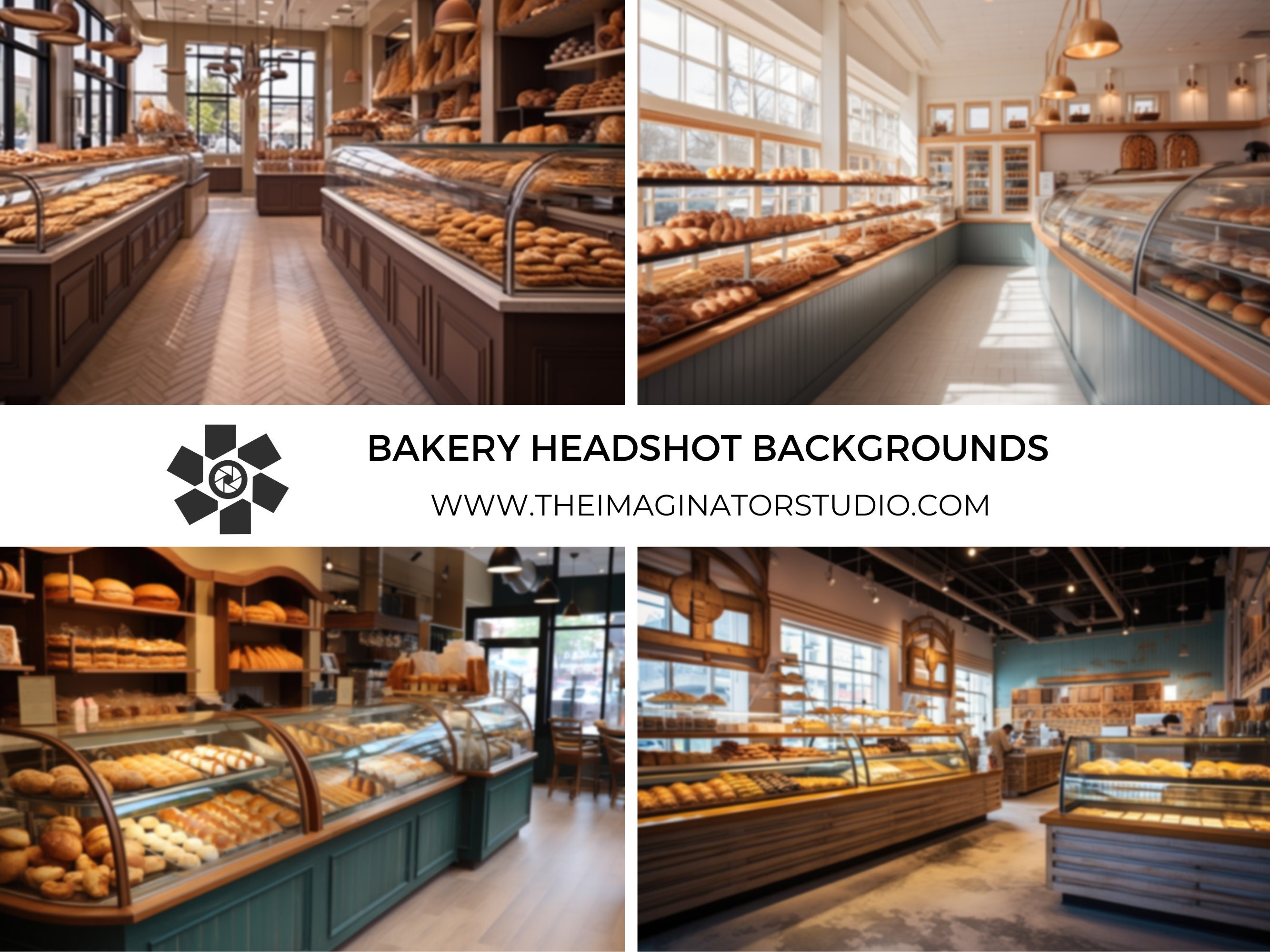 Bakery Backdrop | Chef | Cinematic Headshot Background | Digital ...