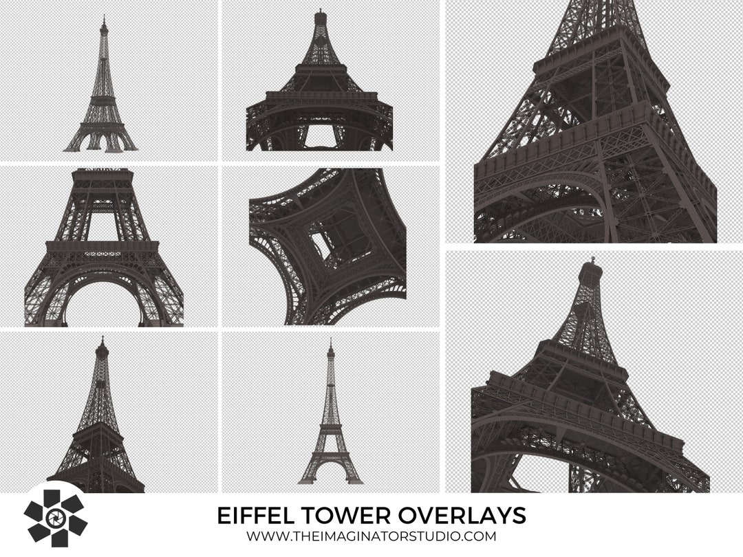 Eiffel Tower Overlay | Paris | Eiffel Tower | Overlays | Digital ...
