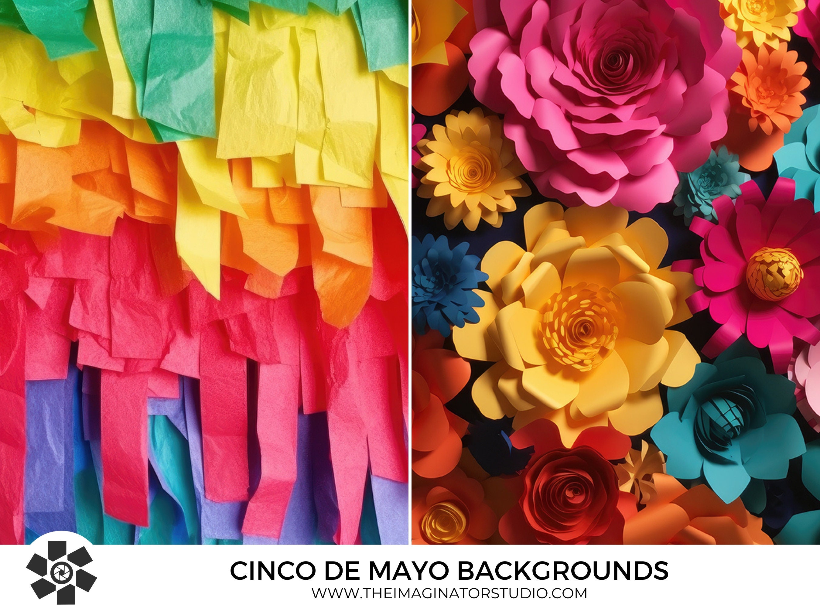 Cinco De Mayo Backgrounds | Mexican | Digital Background | Digital ...
