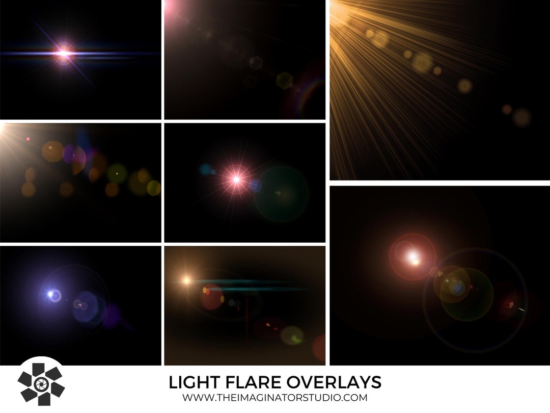 Light Flare Overlays | Light Flares | Photoshop Overlays | Sun Flares ...